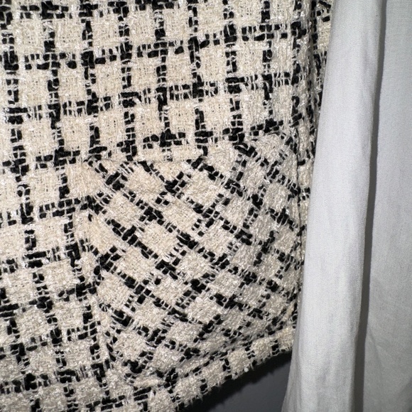 Zara | Tops | Nwt Zara Mixed Material Shirtjacket | Poshmark